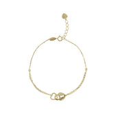 Interlocking Heart & Locket Chain Bracelet – Rocks Jewellers